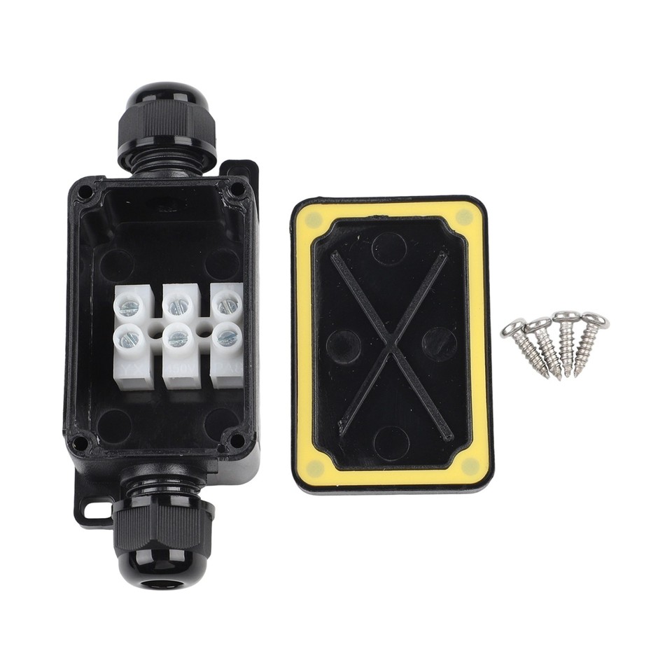 Box Junction Box Black 240-450V 71.5x35x23mm Junction Container High ...