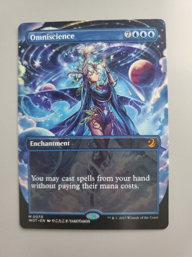 Omniscience (Anime Borderless) Wilds of Eldraine: Enchanting Tales ...