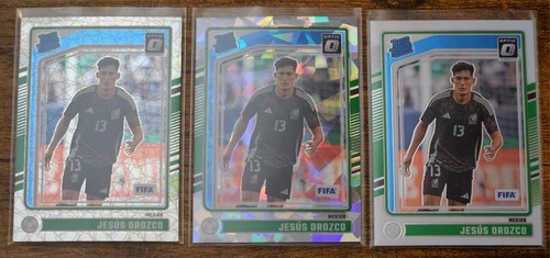 Set 2024-25 Donruss FIFA 195 Jesus Orozco Optic Velocity/Ice/Base RATED ...