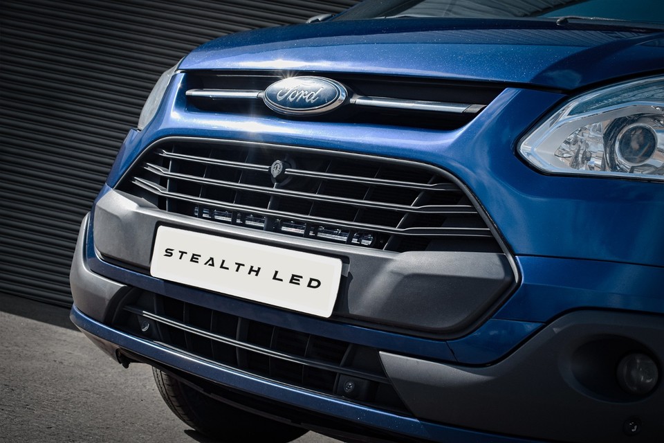 STEALTH LED 20" LUMINOUS LED GRILLE LIGHT BAR FOR FORD TRANSIT CUSTOM ...