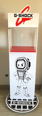 Casio G-shock Limited Display Stand Shock The World Rare | eBay