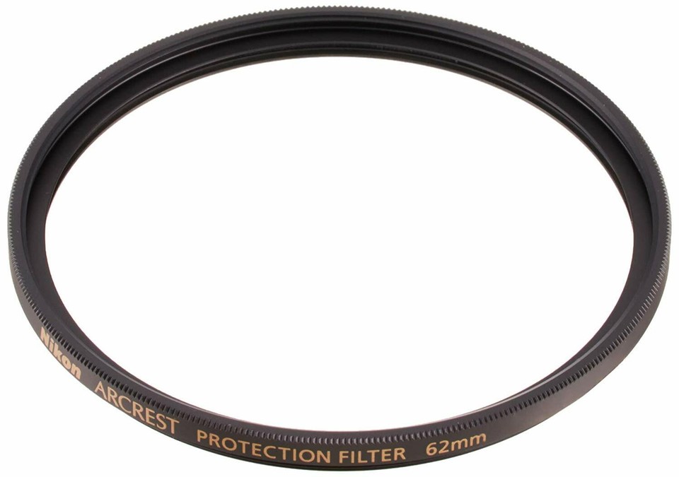 Brand New Unused Nikon Arcrest Protection Filter 62mm AR Coat NC ...