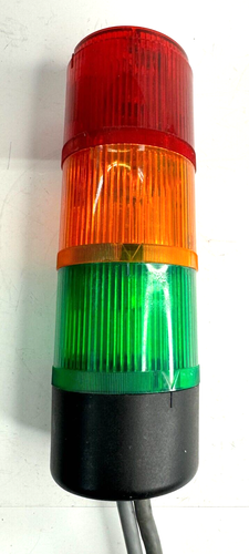 STACKABLE FLASHING BEACON LIGHT RED, AMBER, & GREEN | eBay