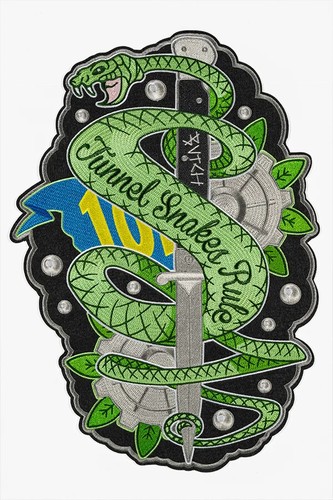 Fallout 3 Tunnel Snakes Rule Patch 10x15 Butch Vault 101 Official Sold ...