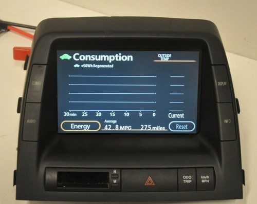 2004-2005 Toyota Prius Dash Screen Multi Display Information w/o JBL ...