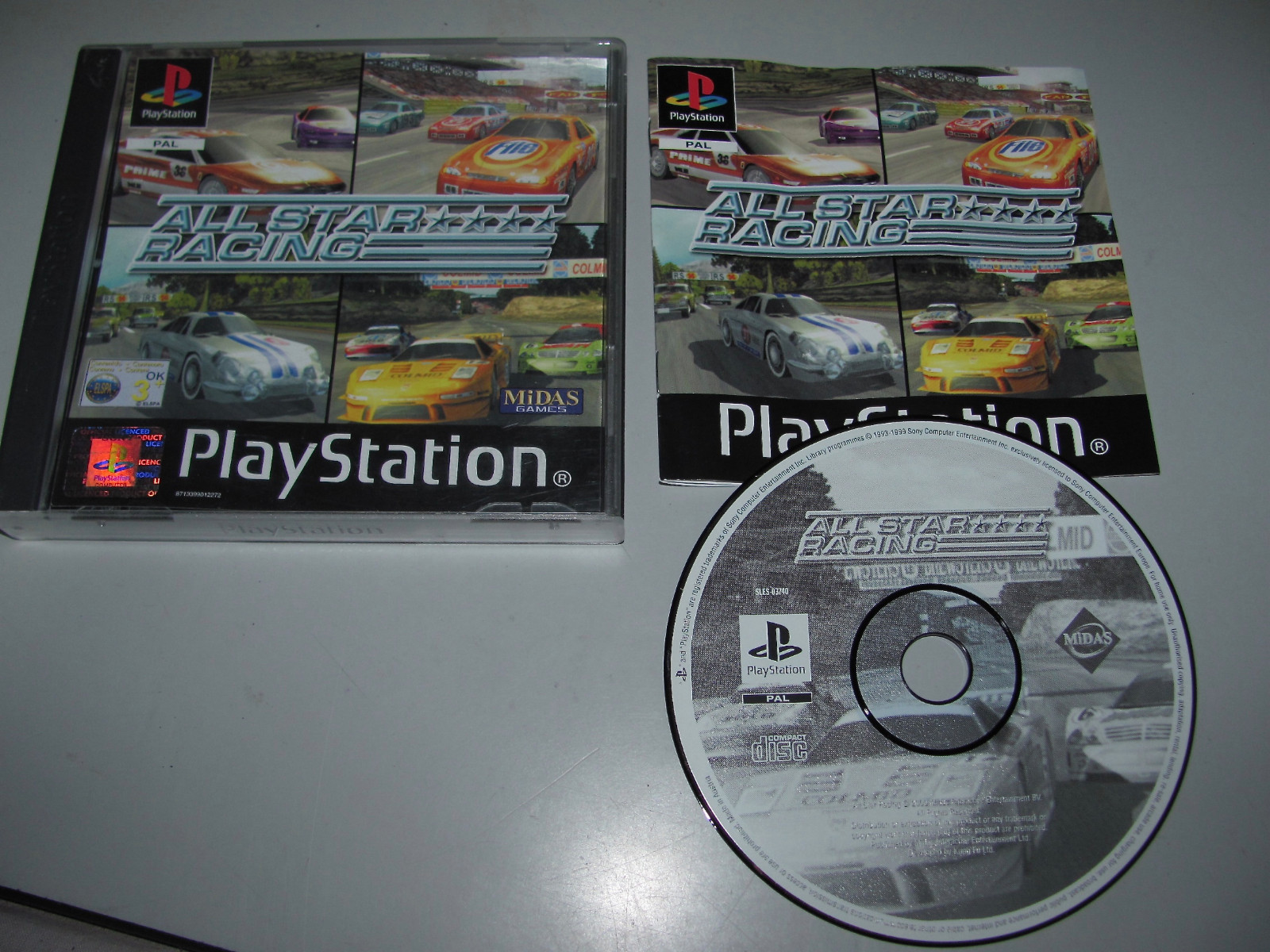 All Star Racing PlayStation 1 Game PAL Complete Tested & Working | eBay