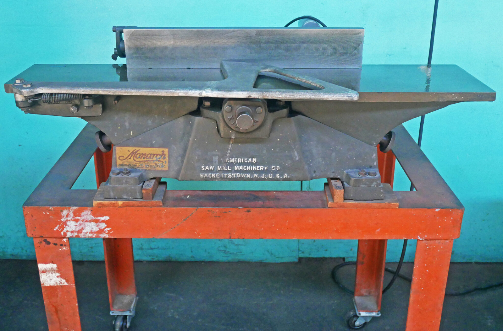 Vintage Monarch 6" Wood Jointer with Safety Guard | eBay