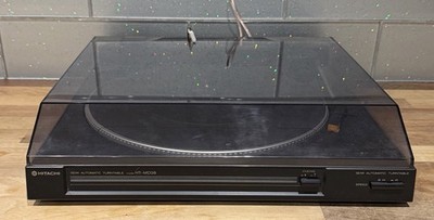 Vintage Hitachi Stereo Turntable Record Player HT-MD28 - 1989 🔥 | eBay UK