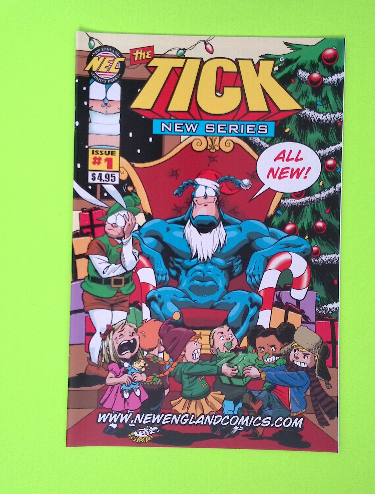 The Tick #1 Vol. 2 2009 New England Comics Press High Grade Comic Book ...