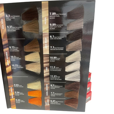 Truss Haircolor the only permanent are #6,7,8, rest are semi permanent ...