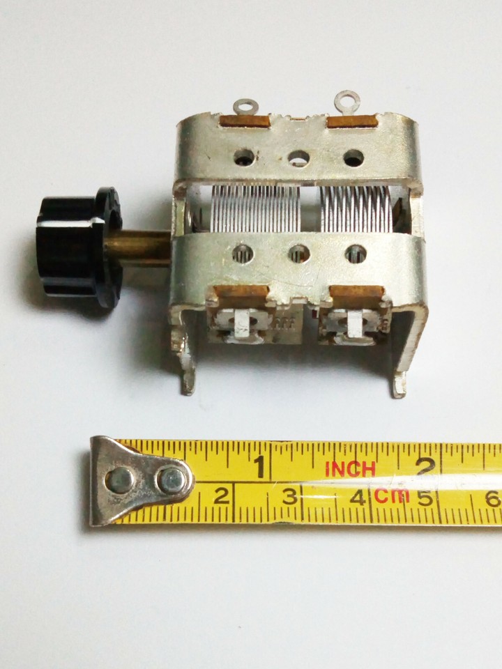 ALPS Variable Capacitor 25-450pf + Turning Knob ( post via Express Mail ...