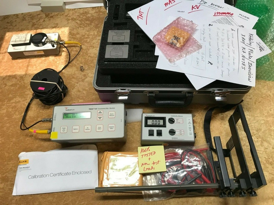 Cardinal health keithley xray dental test kit radcal unfors inovision ...