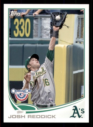Josh Reddick 2013 Topps Opening Day #124 Oakland Athletics | eBay