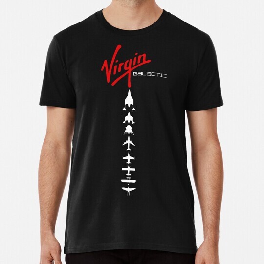 Virgin Galactic Dna Of Flight S to 5XL Made in the USA T-Shirt | eBay