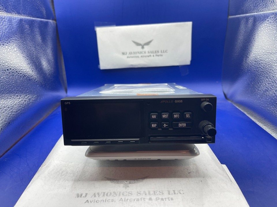 APOLLO GX55 GPS P/N 430-6050-202 COME WITH FAA FORM 8130-3 | eBay