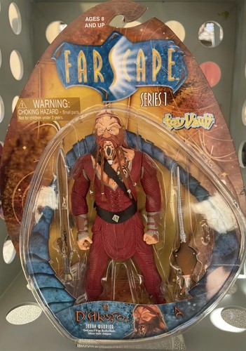 2000 Toy Vault Farscape Series 1 Ka D'Argo Luxan Warrior Action Figure ...