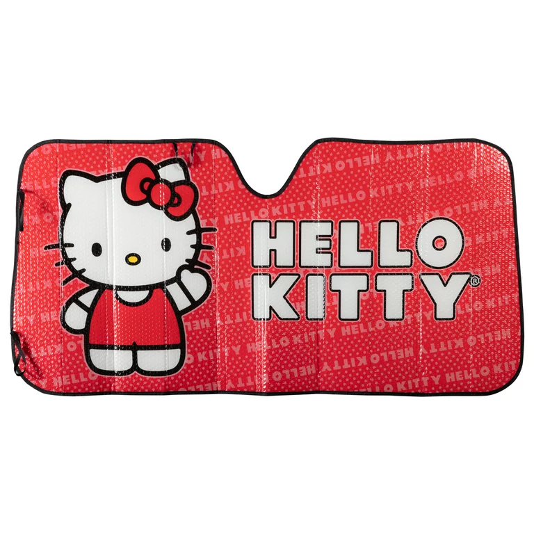 Hello Kitty Authentic SANRIO Windshield Window Sun Shade Sunshade Best ...