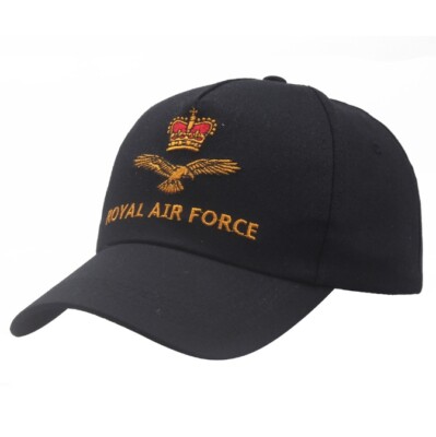 Vintage RAFLogo Royal Air Force Baseball Cap Unisex Denim Hat ...