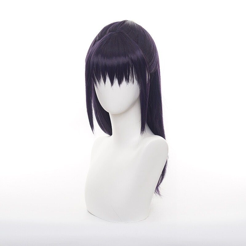 Jujutsu Kaisen Iori Utahime Purple Long Anime Party Hair Wig Cosplay ...