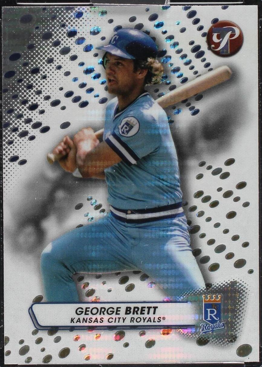 2023 Topps Pristine - George Brett #7 Pristine Pulsar Refractor for ...