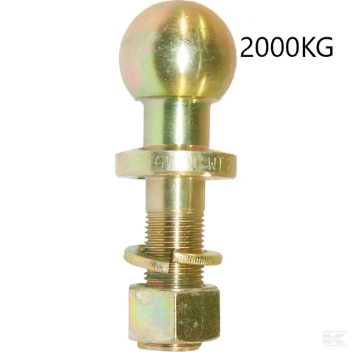 Boule d'attelage 50mm - Longueur 70mm - Axe 25mm - 2000KG ISO 1103 | eBay