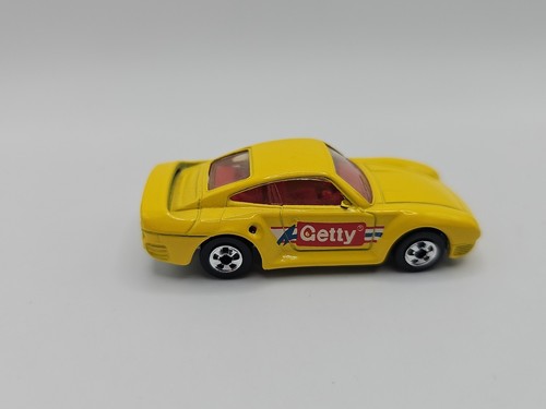 Hot Wheels Porsche 959 Yellow Getty Blackwall | eBay