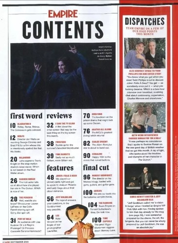 Empire Magazine: Joker 2 Folie A Deux Joaquin Phoenix Lady Gaga, Alien ...