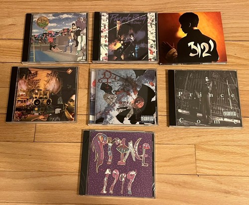 Prince 7 CD Lot: 1999, Come, 3121, Music From Purple Rain Chaos And ...