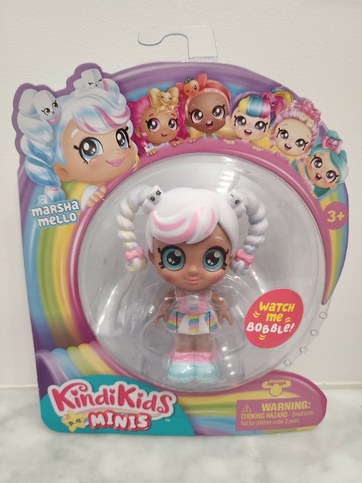 Kindi Kids Minis MARSHA MELLO 3" Doll Bobblehead NEW | eBay