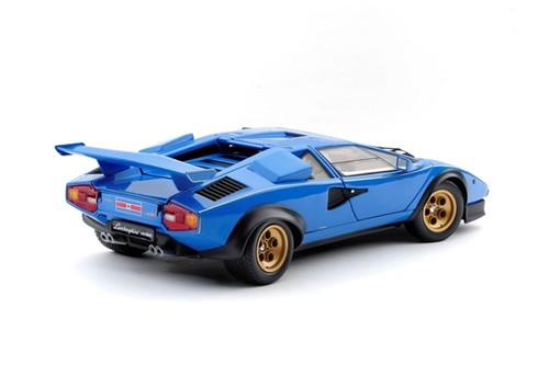 LAMBORGHINI COUNTACH WALTER WOLF BLUE 1:18th Scale by KYOSHO BRAND NEW ...
