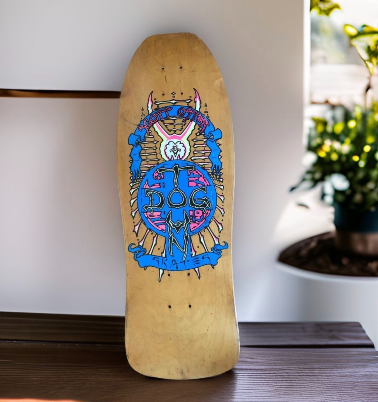 Vintage 1987 Dogtown Scott Oster Skateboard Deck Original unused NOS | eBay