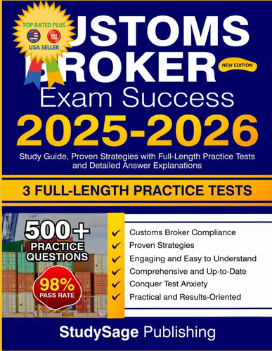Customs Broker Exam Success 2025-2026: Study Guide, Proven Strategies with... | eBay