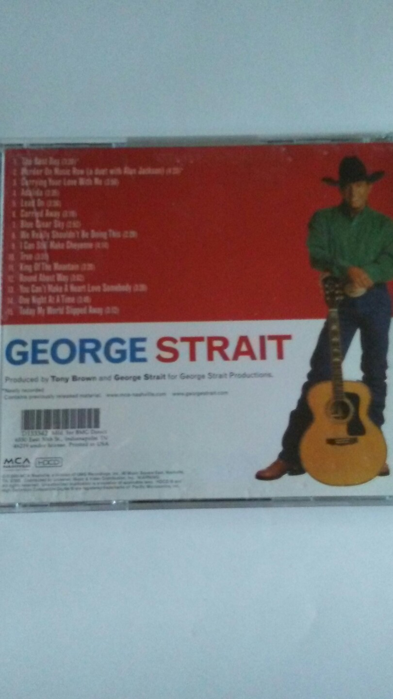 Latest Greatest Straitest Hits by George Strait (CD, Mar-2000, MCA ...