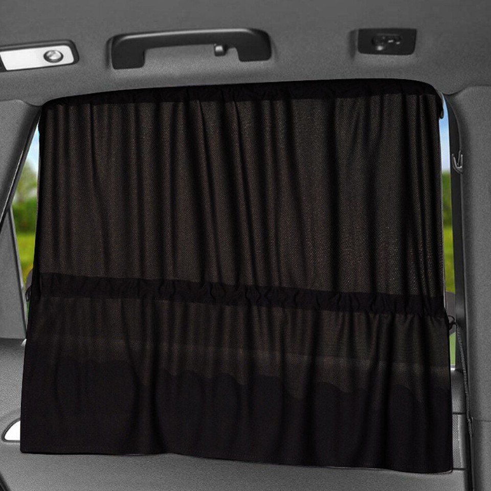 2pcs Car Sunshade Side Window Privacy Curtain Heat Insulation Cover UV ...