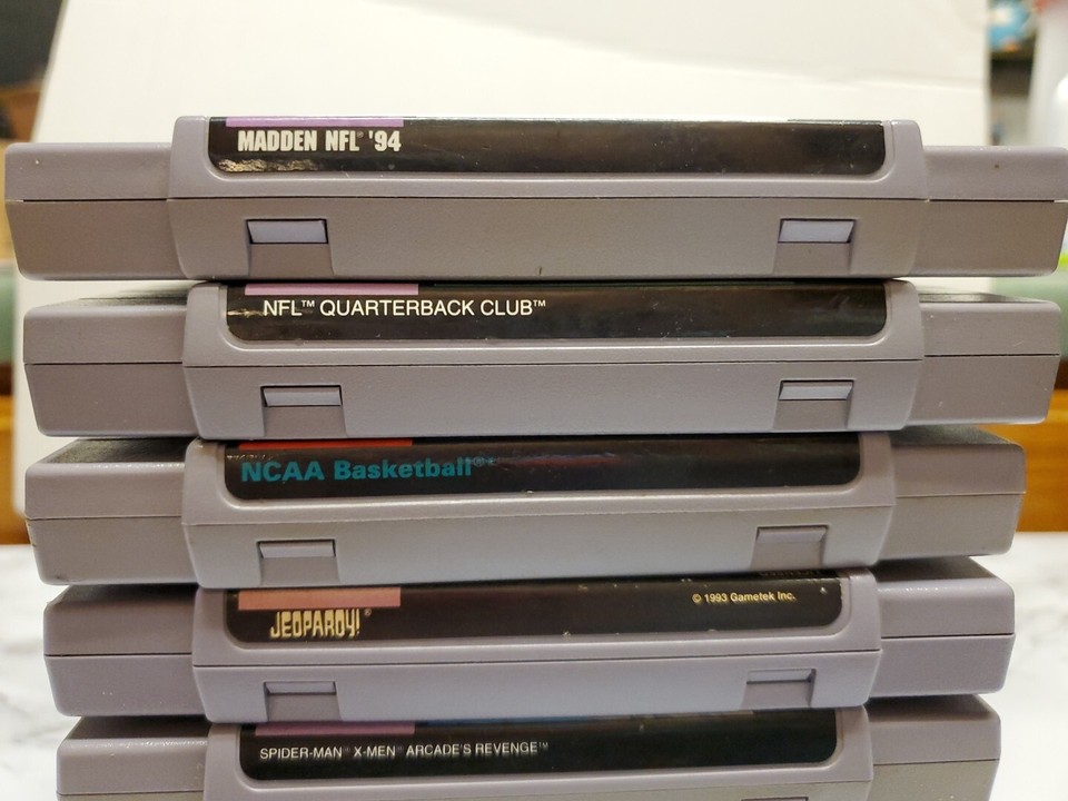 Super Nintendo (SNES) Games Lot Of 8 | eBay