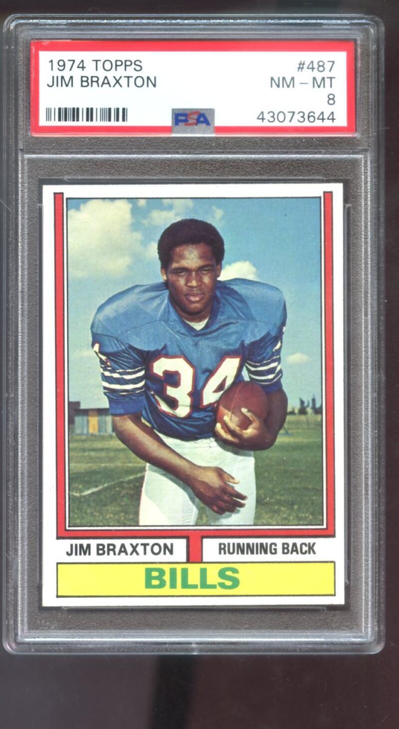1974 Topps - Jim Braxton #487 for sale online | eBay