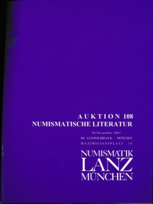 Hn Numismatik Lanz Munchen BAR N°108 November 2001 Numismatische ...