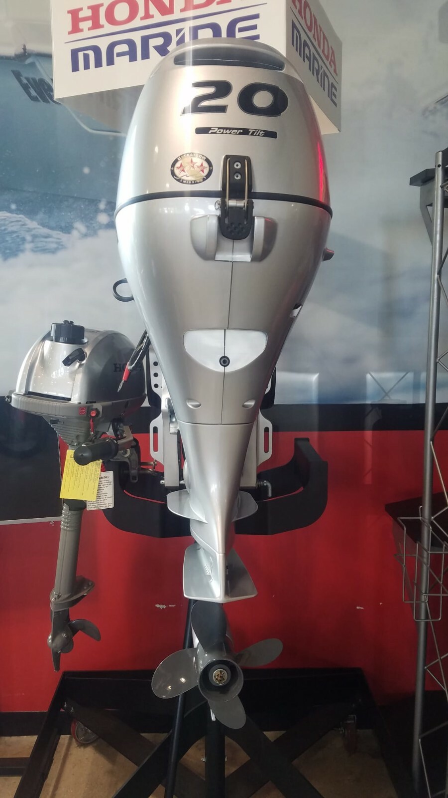 Honda BF20D3SHT 20 HP Portable Outboard Motor | 4-Stroke | 20 HP ...