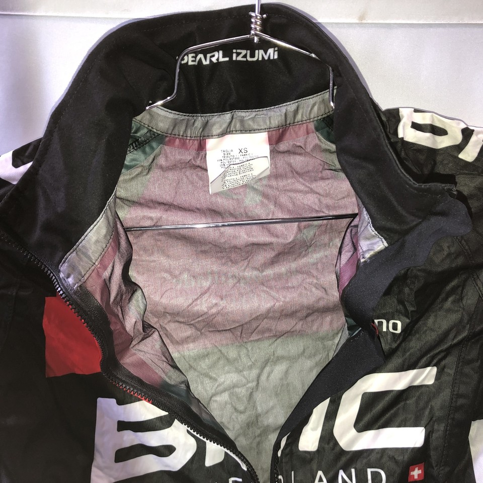 BMC Pro Cycling Pearl Izumi Mens Rain Wind Jacket XS Extra Small | eBay