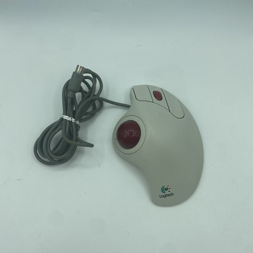 Logitech TrackMan Marble+ T-CL13 Trackball Ergonomic Mouse PS/2 Wired | eBay