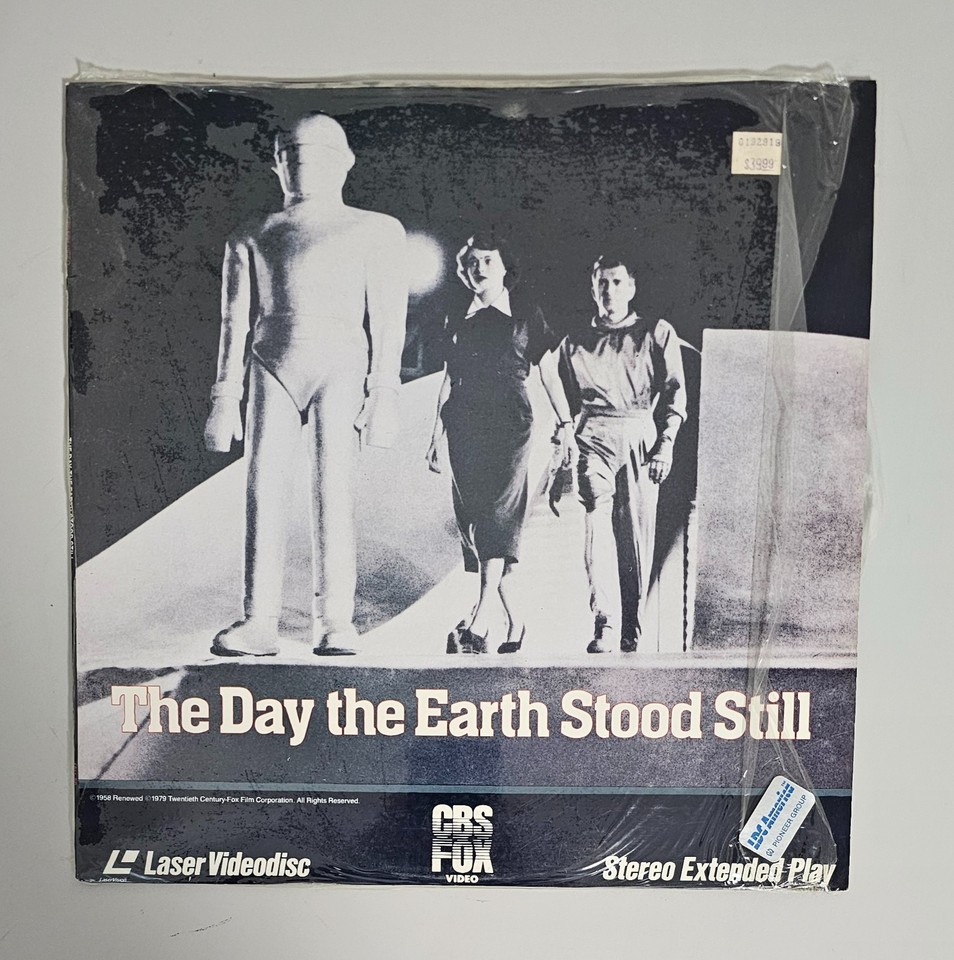 Day the Earth Stood Still, Movie Framed Laserdisc Wall Art, 14"x14 ...