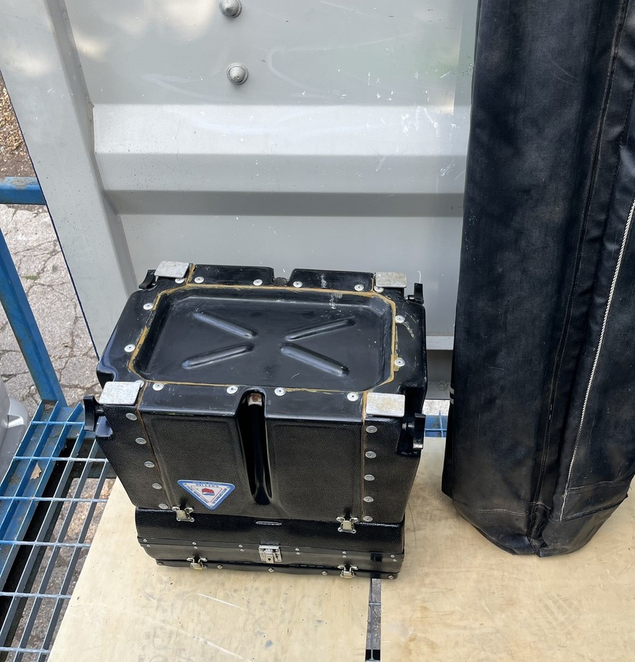 ASI AS1 retro fishing tackle seatbox and nash match luggage | eBay UK