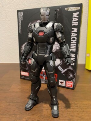 S.H.Figuarts War Machine Mark 3 MK-3 Civil War Captain America Ironman ...