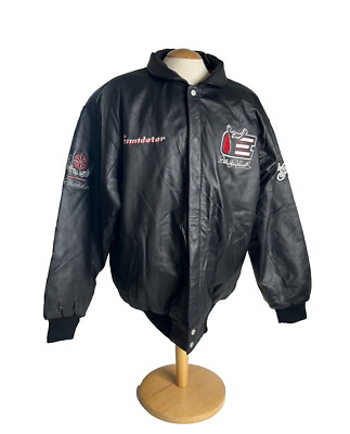 Vtg Jeff Hamilton Racing Collection Dale Earnhardt Leather Intimidator ...