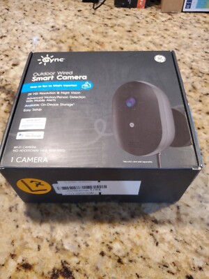 GE Cync Outdoor Smart Camera | eBay