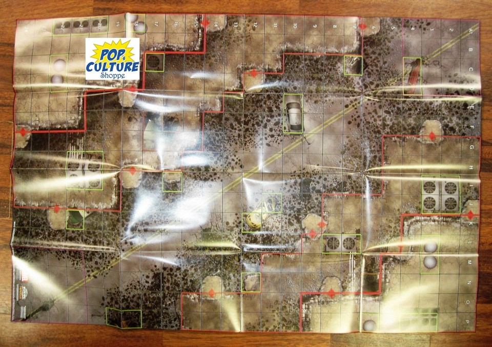 HEROCLIX X-Men Xavier's School MUIR ISLAND / GENOSHA Outdoor 16x24 Map ...