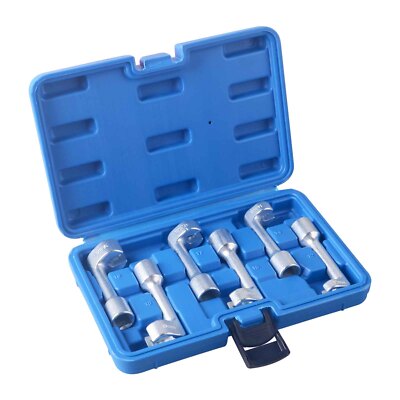 6pc Diesel Fuel Injector Line Injection Socket Wrench Spanner Tool set ...
