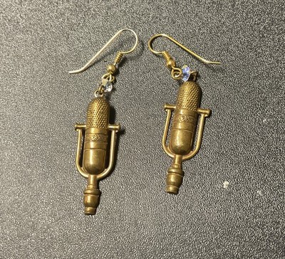 Microphone Earrings Vintage 1950’s | eBay