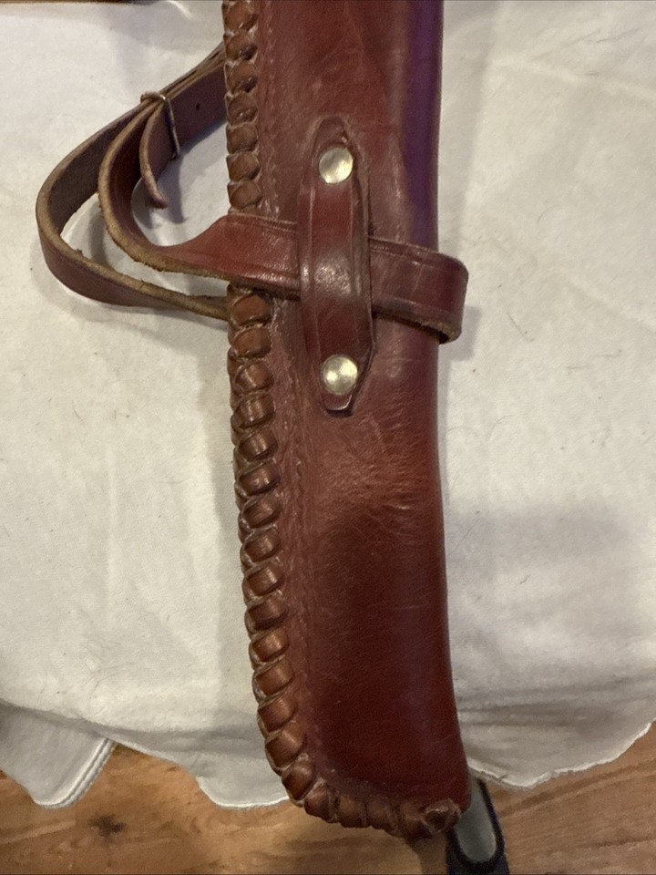 Leather Custom Made Rifle Scabbard | eBay