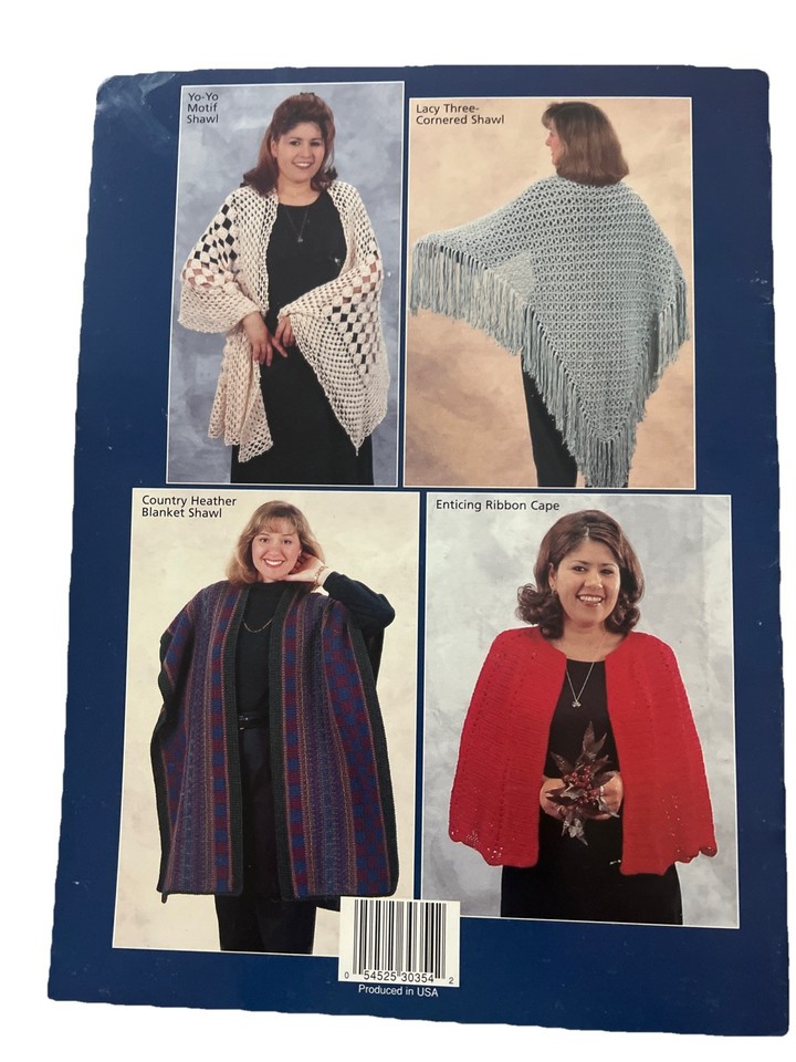 I17 HOUSE OF WHITE BIRCHES 1998, CROCHET SIMPLY SHAWLS - 6 DESIGNS | eBay